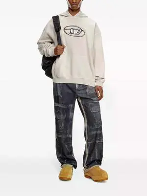 DIESEL® S-boxt Logo-print Cotton Hoodie