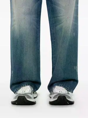 GOLDEN GOOSE Distressed Straight-leg Jeans