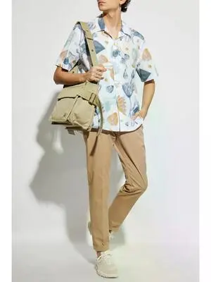 Paul Smith Slim Chinos With Button And Zip Fastening - Neutrals