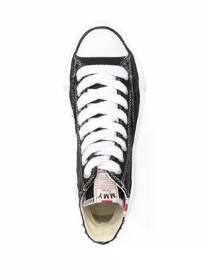 Mihara Yasuhiro Peterson High Top Sneakers - Black