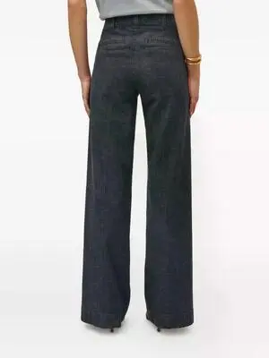 Brooks Brothers Wide-leg Jeans