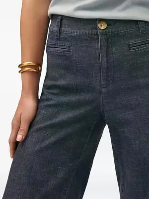 Brooks Brothers Wide-leg Jeans