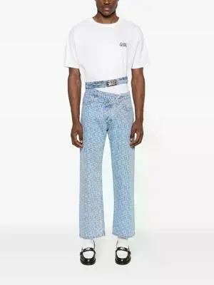 Gcds Logo-print Jeans