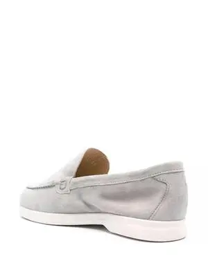 DOUCAL'S Slip-on Suede Moccasins - Grey