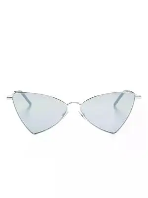 Saint Laurent Jerry Logo-embossed Sunglasses - Black