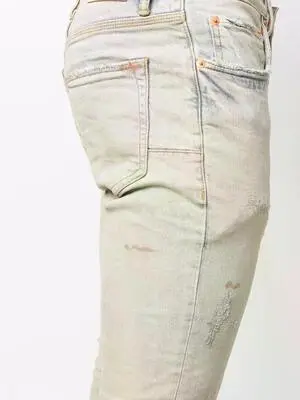 PURPLE BRAND Distressed Skinny Fit Jeans