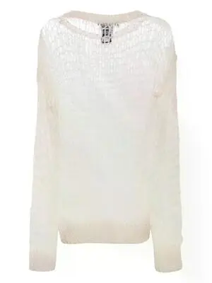 We11Done Open Knit Drop Shoulder Jumper