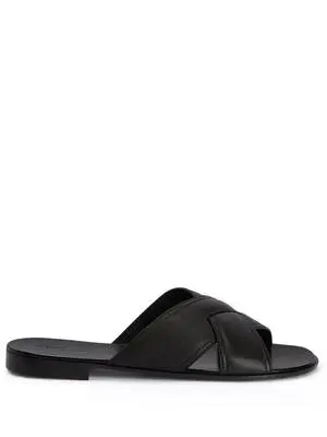 GIUSEPPE ZANOTTI Flavio Crossover-strap Sandals