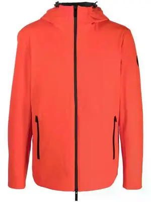 Woolrich Logo-patch Hooded Lightweight Jacket - Orange