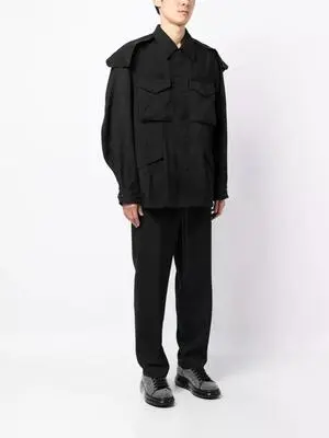 4SDESIGNS Panel-detail Jacket With Detachable Hood