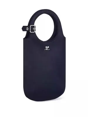 COURREGES Small Holy Tote Bag - Blue