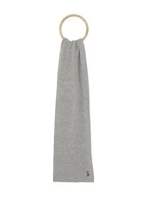 Karl Lagerfeld Ikonik Ribber Scarf - Grey