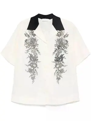Zimmermann Short-sleeve Shirt - Neutrals