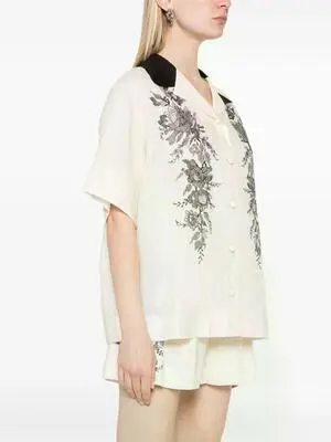 Zimmermann Short-sleeve Shirt - Neutrals