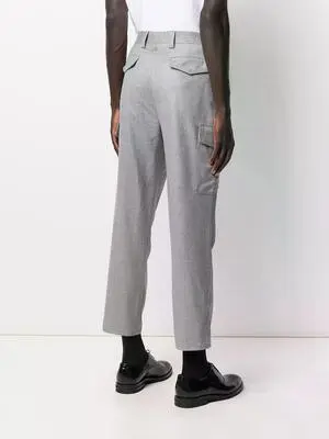 Brunello Cucinelli Cropped Virgin Wool Trousers