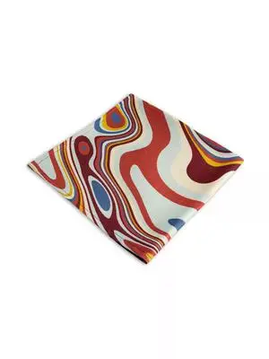 L'Objet Sateen Waves Linen Napkins