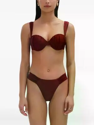 NOIRE SWIMWEAR Mahogany Bikini Set