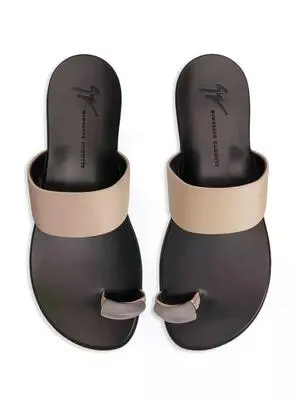 GIUSEPPE ZANOTTI Norbert Toe-loop Sandals