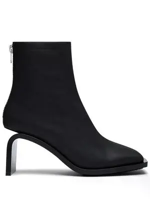 COURREGES Stream Leather Ankle Boots
