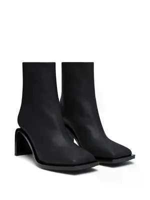 COURREGES Stream Leather Ankle Boots