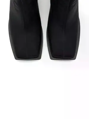 COURREGES Stream Leather Ankle Boots