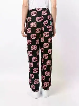 RASSVET Graphic-print Cotton Track Pants