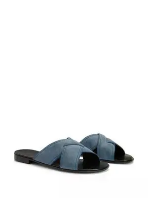 GIUSEPPE ZANOTTI Flavio Suede Sandals