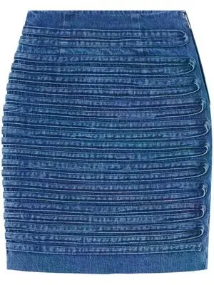 Versace Denim Mini Skirt