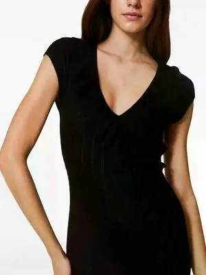 TWINSET Knitted Midi Dress