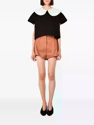 IOANA CIOLACU Orchid Top - Black