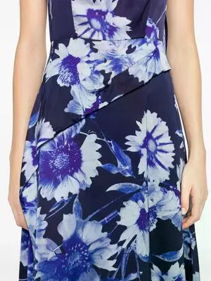 Erdem Floral-print Midi Dress