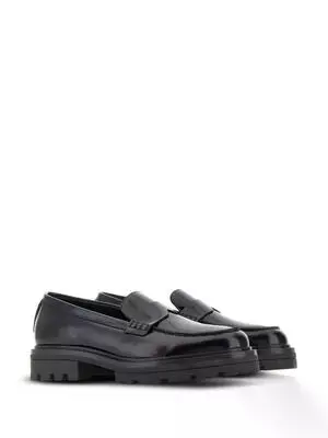 Hogan Leather Slip-on Loafers