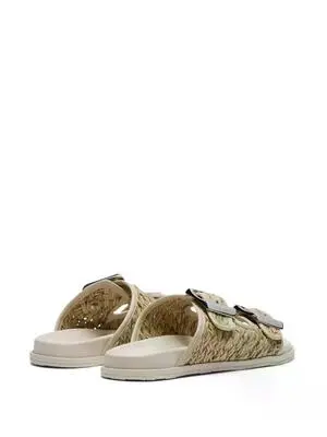 Casadei Birky Braided Sandals