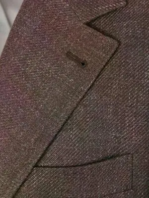 Brunello Cucinelli Single-breasted Blazer - Brown