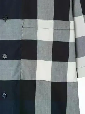 Burberry Check-pattern Cotton Shirt