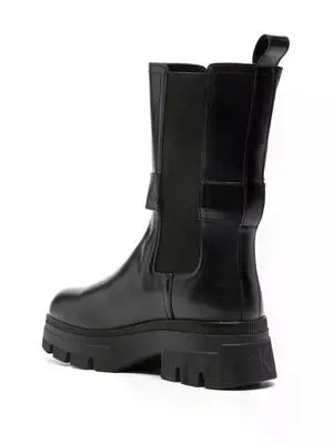 Calvin Klein Leather Chelsea Boots