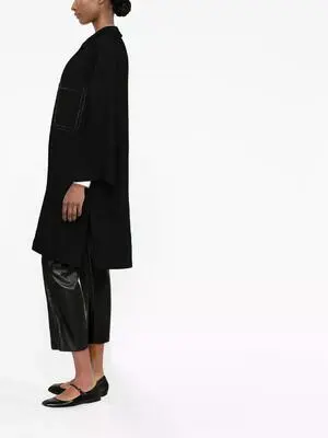 Fabiana Filippi Spread-collar Single-breasted Coat
