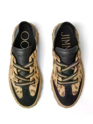 JIMMY CHOO Diamond Light Flex Sneakers - Black
