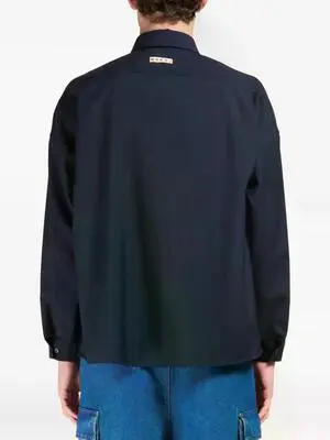 Marni Long-sleeved Wool Shirt