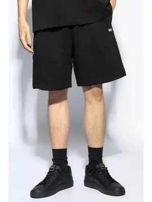 DIESEL® P-bisc-d Cotton Shorts