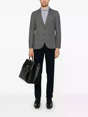 CIRCOLO 1901 Checked Blazer - Grey