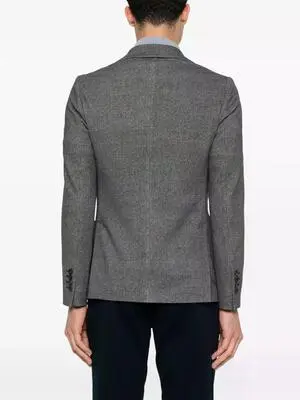 CIRCOLO 1901 Checked Blazer - Grey