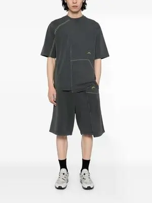 A-COLD-WALL* Charcoal Logo-print Shorts
