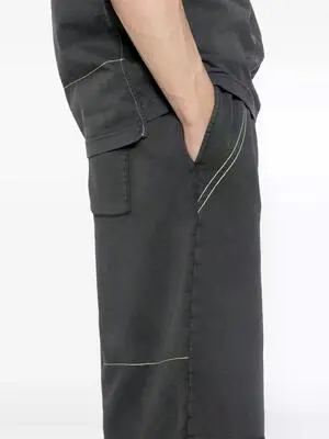 A-COLD-WALL* Charcoal Logo-print Shorts