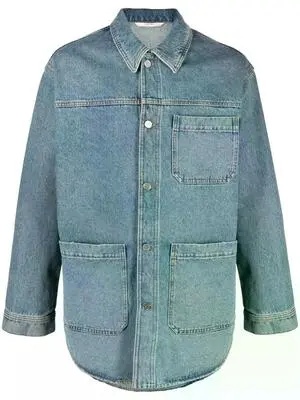 Valentino Garavani Vlogo Signature Denim Shirt