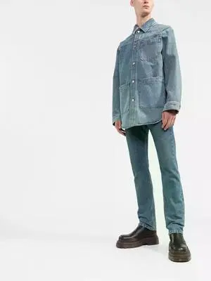 Valentino Garavani Vlogo Signature Denim Shirt