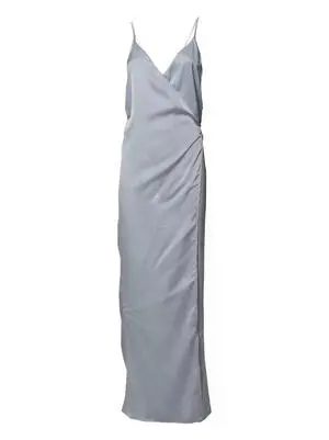 NINEMINUTES Draped Slip Dress