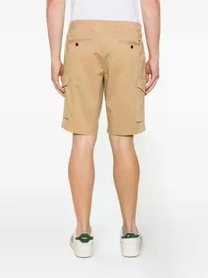 Tommy Hilfiger Logo-embroidered Cargo Shorts - Neutrals