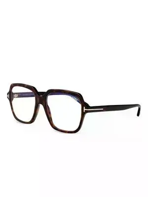 TOM FORD Tortoiseshell Square-frame Glasses