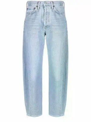AGOLDE Luna Pierced Wide Leg Jeans